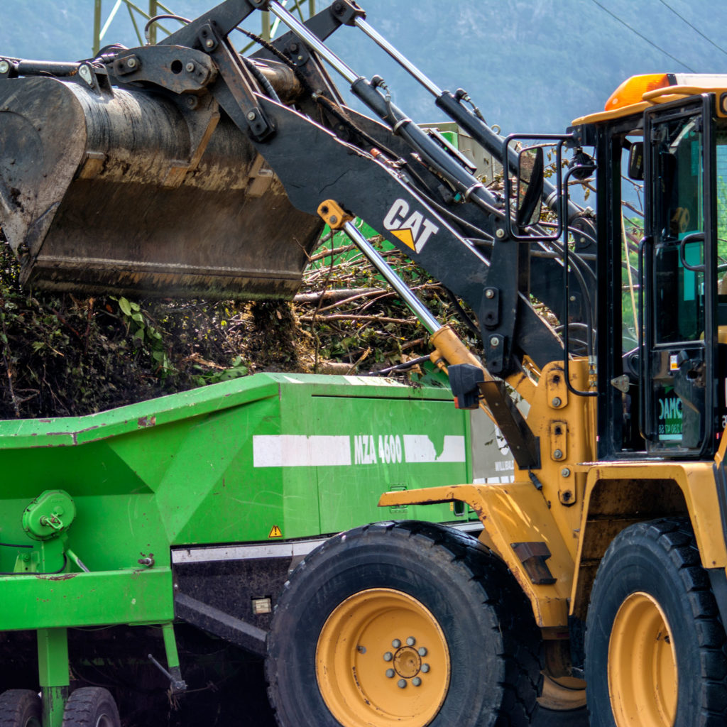 Gestione scarti vegetali - Ecomac SA